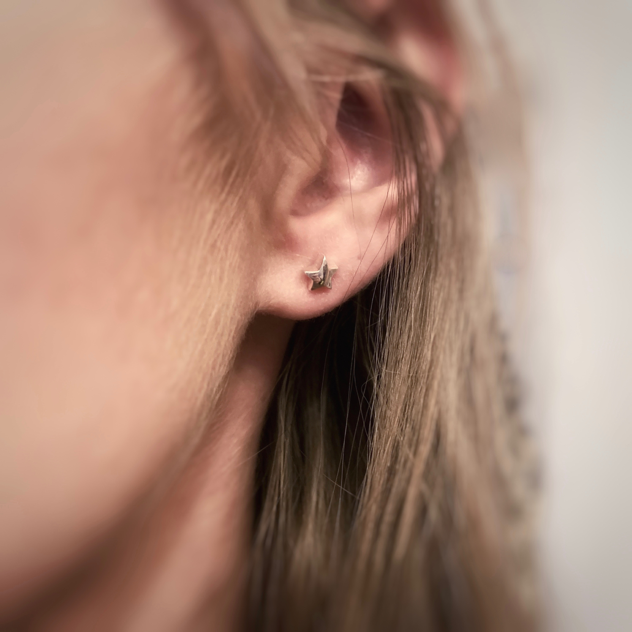 Mini Shining Star earrings - The Silver Shop of Bath